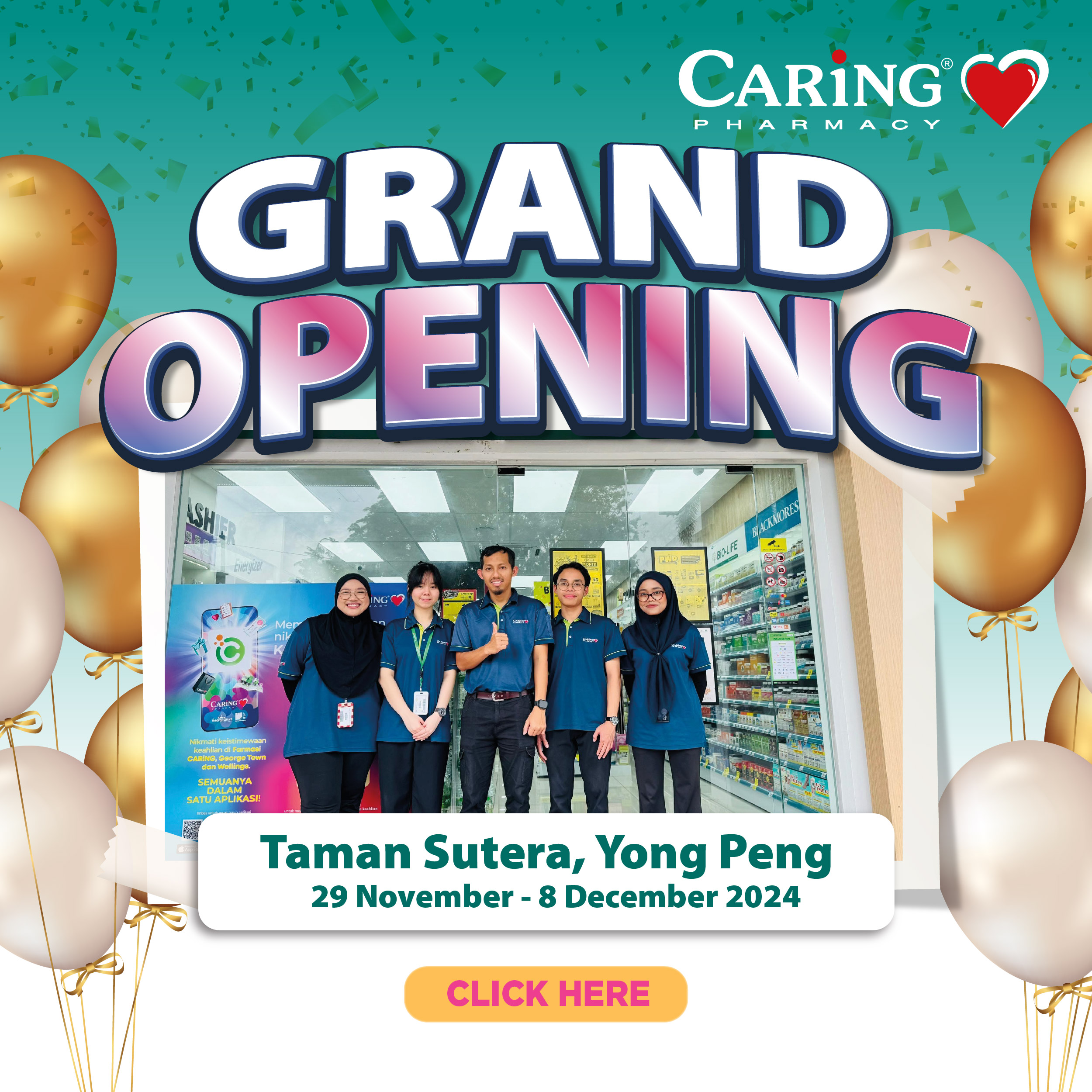 Caring is Our Profession | CARiNG Pharmacy